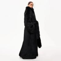 China Thick Oversized Faux Fur Long Fluffy Coat for sale