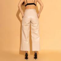 China Business Casual Style Faux Leather Pants for sale