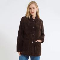 China Western Vibe Women Yellowstone Faux Suede Jacket for sale