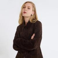 China Western Vibe Women Yellowstone Faux Suede Jacket for sale