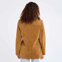 China Western Vibe Women Yellowstone Faux Suede Jacket for sale
