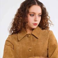 China Western Vibe Women Yellowstone Faux Suede Jacket for sale