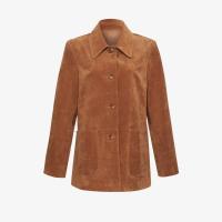 China Western Vibe Women Yellowstone Faux Suede Jacket for sale