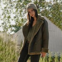 China Free Tree Reversible reversible Faux Fur Faux Leather Jacket for sale