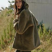 China Free Tree Reversible reversible Faux Fur Faux Leather Jacket for sale