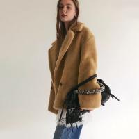 China Free Tree Reversible reversible Faux Fur Faux Leather Jacket for sale