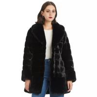 China Commuting High Insulation Faux Fur Fluffy Coat for sale