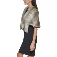 China Highclass Grey Faux Fur Shrug for sale