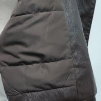 China British Style Soft Faux Leather Teddy Lapel Collar Jacket for sale