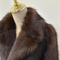China Soft Chic Faux Fur Fluffy Classic Short Jacket for sale