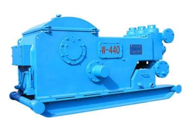 China 440HP Oil Rig Mud Pump 320 SPM Single Acting Triplex Pump with 5000 PSI Pressure for sale