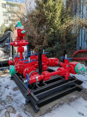 China 3000 PSI Choke and Kill Manifold for Petroleum Equipment with 4 1/16