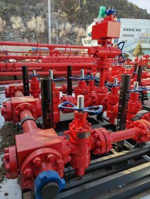 China 2 9/16 Inch 3000psi Choke Kill Manifold API 16C Compliant with 20000psi Maximum Rating for sale