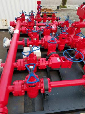 China 3 1/8 Inch 5000psi API Choke Kill Manifold for Oil & Gas Drilling Pressure Control for sale