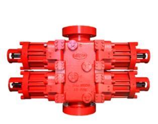 China 70 MPa 10000 psi Double Ram BOP 7 1/16 Inch for Well Drilling for sale