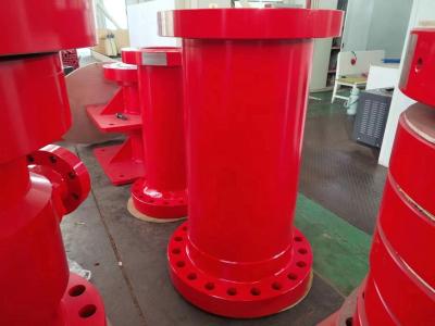 China 13 Inch Alloy Double Studded Adapter for Natural Gas - 2000-20000 PSI Pressure Rating with 6 Flange Connections for sale