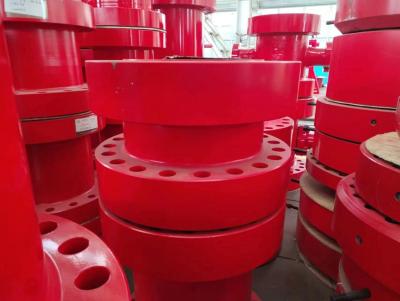 China Metal Double Studded Adapter Grooved Flange 2000-20000 PSI 2-4 Inch Oil Drilling for sale