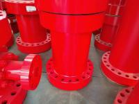 China 3000 PSI Double Studded Adapter Wellhead Flange 2 to 4 Inch For Drilling for sale