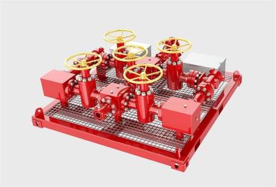 China Red Choke And Kill Manifold API 16C 6A 2 1/16'' 3000 - 20000psi for sale