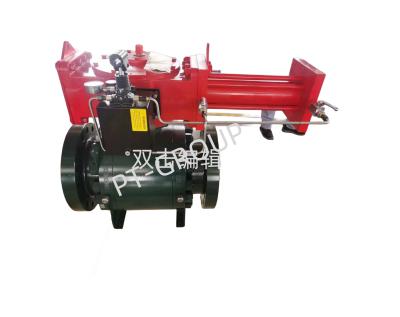 China 10 Inch Flanged Hydraulic Ball Valve for Diverter Systems - API 6D/6A Compliant - Up to [XXXX] PSI Pressure Rating for sale