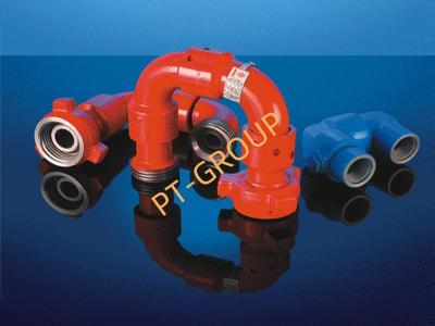 China High Pressure Movable Elbow Swivel Joint 2000 PSI 2 to 4 Inch Forged Alloy Steel for sale