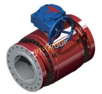 China Flange Connection Manual Ball Valve API 6D Standard - 2500 PSI Pressure Rating, -29°C to 121°C Temperature Range for sale