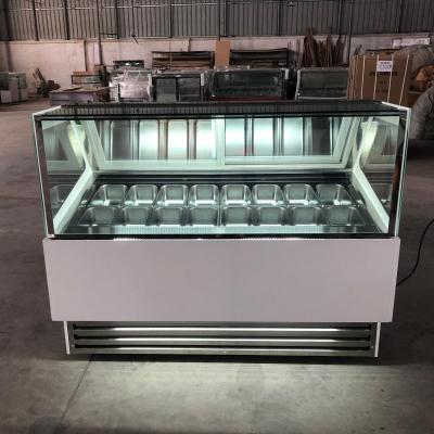 China Cold Plate Upright Ice Cream Gelato Freezer Digital Control -18~ -22 for sale