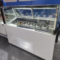 China Luxury Ice Cream Gelato Display Freezer Food Grade Popsicle Fridge Cabinet for sale