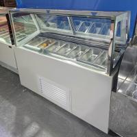 China Luxury Ice Cream Gelato Display Freezer Food Grade Popsicle Fridge Cabinet for sale