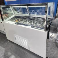 China Luxury Ice Cream Gelato Display Freezer Food Grade Popsicle Fridge Cabinet for sale