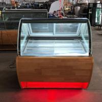 China Commercial Popsicle Display Freezer Air Cooling CE Certified for sale