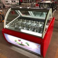 China R290a Popsicle Display Freezer Customized Body Color for Gelato Ice Cream for sale