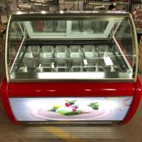 China R290a Popsicle Display Freezer Customized Body Color for Gelato Ice Cream for sale