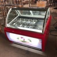 China R404a Popsicle Display Freezer Ice Cream Showcase Refrigerated Cabinet for sale