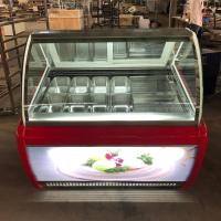 China R404a Popsicle Display Freezer Ice Cream Showcase Refrigerated Cabinet for sale