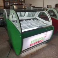 China R404a Gelato Display Freezer Popsicle Ice Cream Freezers for Dessert Retail Shop for sale