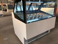 China Commercial Hard Ice Cream Display Case Freezer for Popsicle Bar for sale