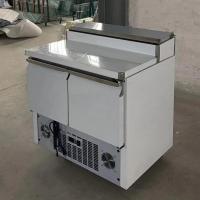 China Stainless Steel Pizza Prep Table Restaurant Sandwich Prep Refrigerator for sale