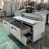 China Under Counter Sandwich Prep Table Refrigerator With Drawers CE Approved for sale