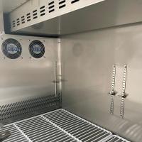 China 2 Door Glass Cover Salad Preparation Fridge Air Cooling for Restaurant for sale