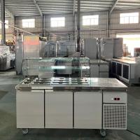 China Open Top Salad Preparation Fridge Undercounter Storage Commercial for Kitchen for sale