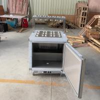 China Fast Food Restaurant Salad Preparation Fridge Customized 9 Pans for sale