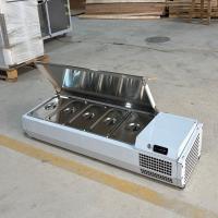 China Desktop Salad Bar Fridge Static Cooling For Bakeries VRX1200 for sale