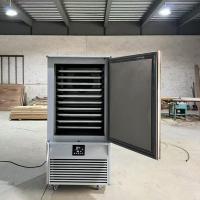 China Gelato Seafood Blast Freezer Short Blast Deep Freezer Machine 10 Layers for sale