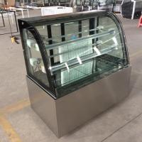 China Refrigerated Case Cake Display Showcase Refrigerator for Bakery Chiller Floor Cooler Fridge Cabinet for sale