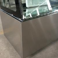 China Commercial Bakery Cake Display Counter Refrigerated 2pcs Shelves for sale
