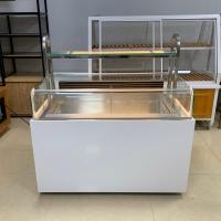 China Supermarket Top Glass Sandwich Display Chiller Auto Defrost With LED Light for sale