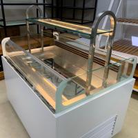 China Supermarket Top Glass Sandwich Display Chiller Auto Defrost With LED Light for sale