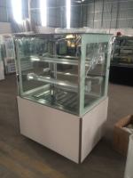 China 2 Layers Cake Display Fridge Cabinet Digital Electronic Temperature Control for sale