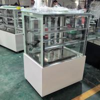 China 2 Layers Cake Display Fridge Cabinet Digital Electronic Temperature Control for sale